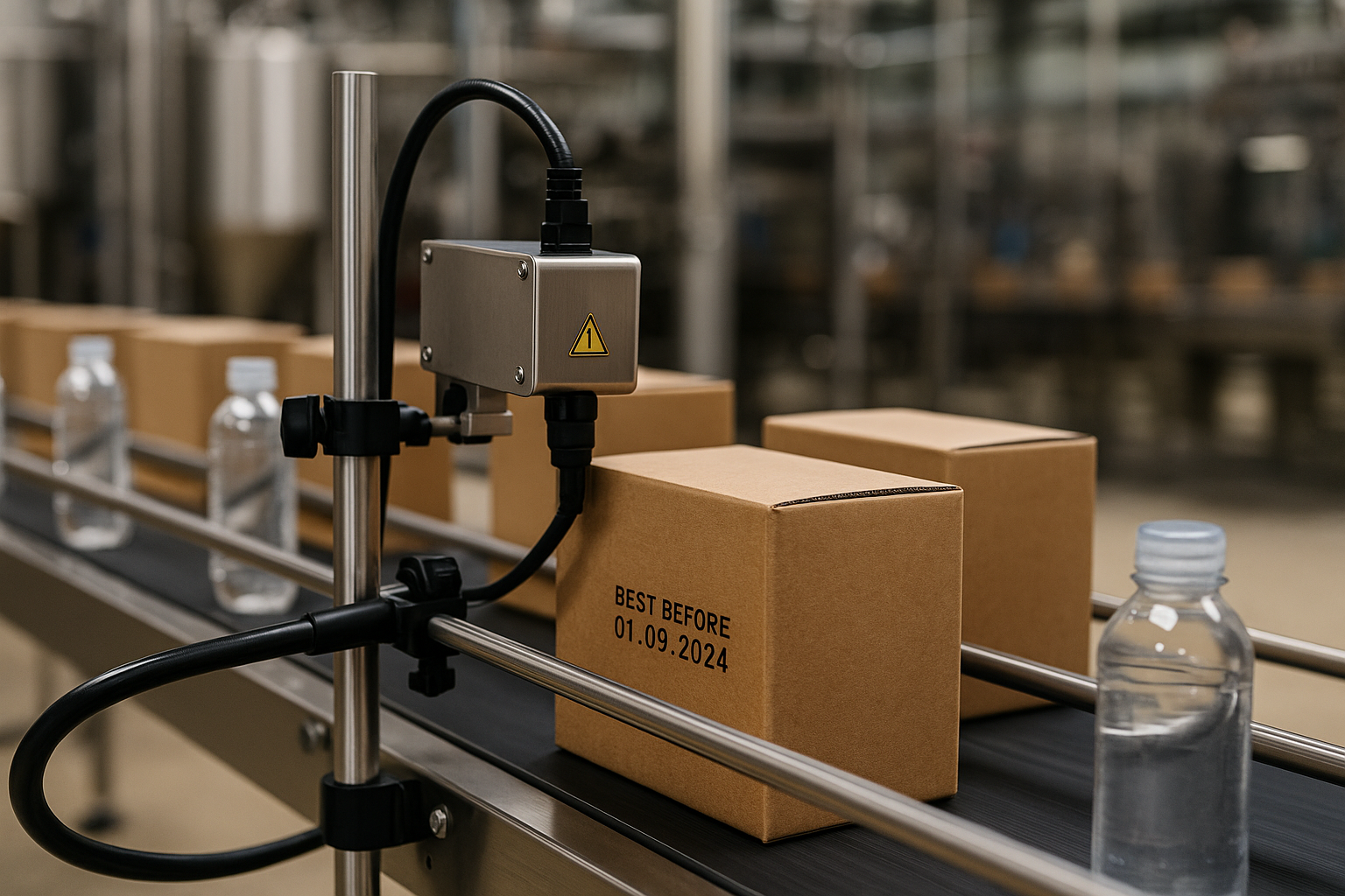 Continuous Inkjet Printer dan Mesin Cetak Expired Date: Teknologi Cetak ...